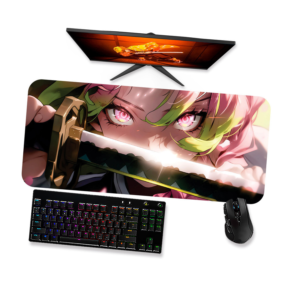 Mouse pad Gamer - DEMON SLAYER - HASHIRA DO AMOR MITSURI KANROJI 2 ...