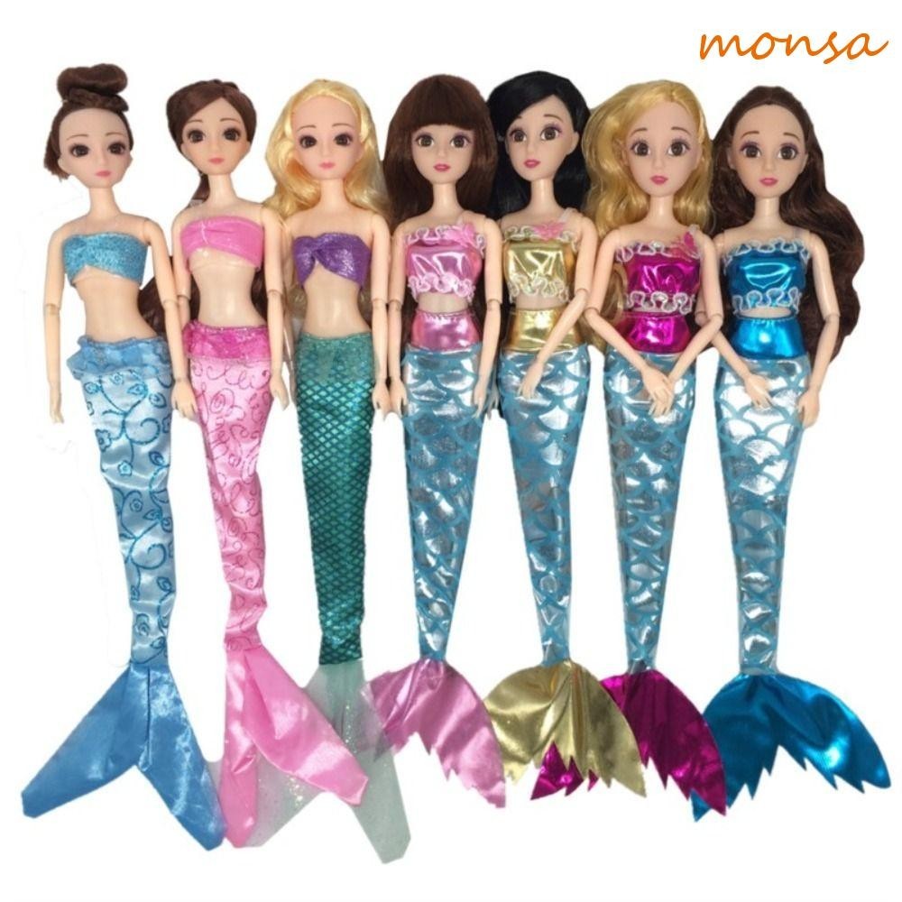 Vestido De Noiva MONSA Cauda De Sereia 30cm 1 Conjunto Crossdress Doll ...