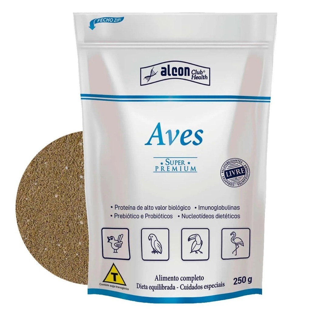 ALCON CLUB HEALTH AVES 250G | Shopee Brasil