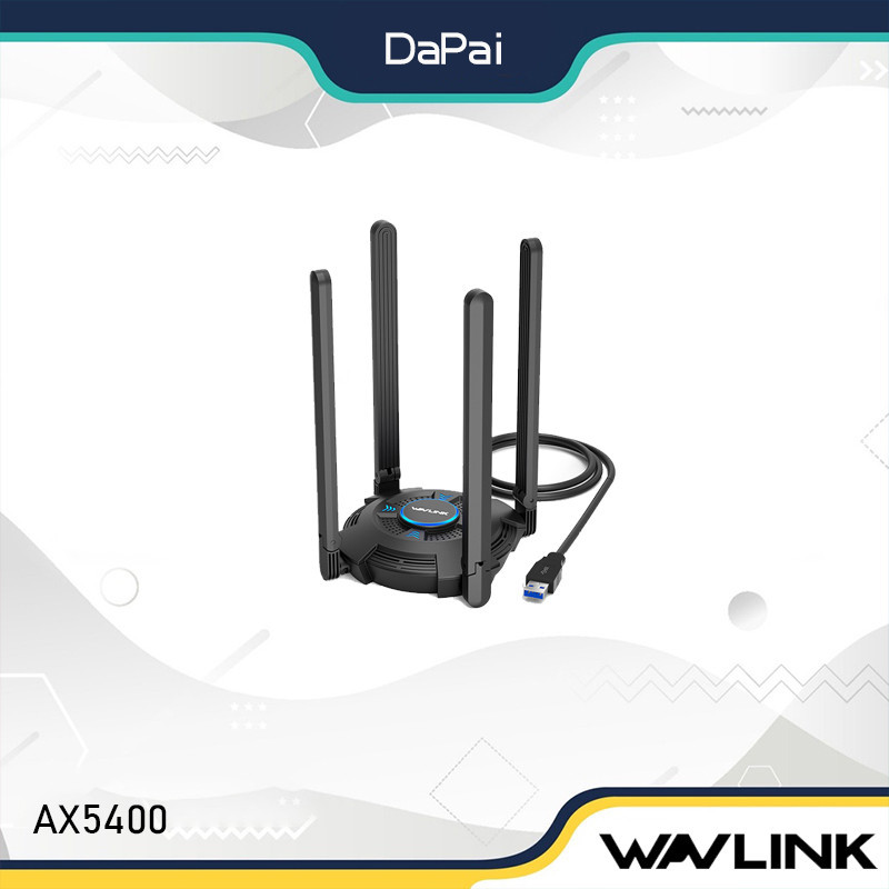 Wavlink AX5400 WiFi 6 Placa De Rede Sem Fio Desktop Receptor Driver ...