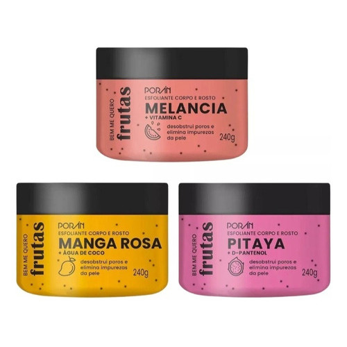 Esfoliante Corporal Creme Pote Porán 250g | Shopee Brasil