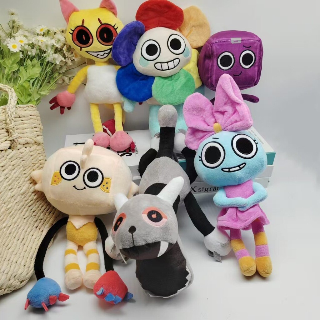 Trendy Novo Dandy's World Pelúcia Pebble Finn Flutter Jogo de Terror ...