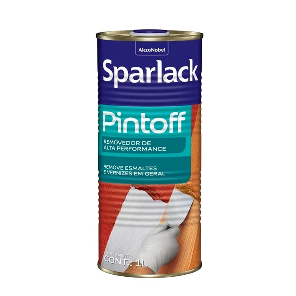 Sparlack Coral Removedor Tinta E Vernizes Pintoff - 1l | Shopee Brasil