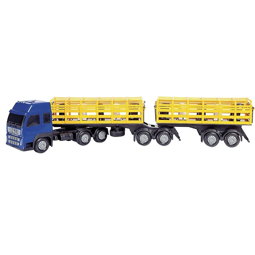 Caminhão Bitrem Boiadeiro PVC Multicor - Poliplac 98003 | Shopee Brasil