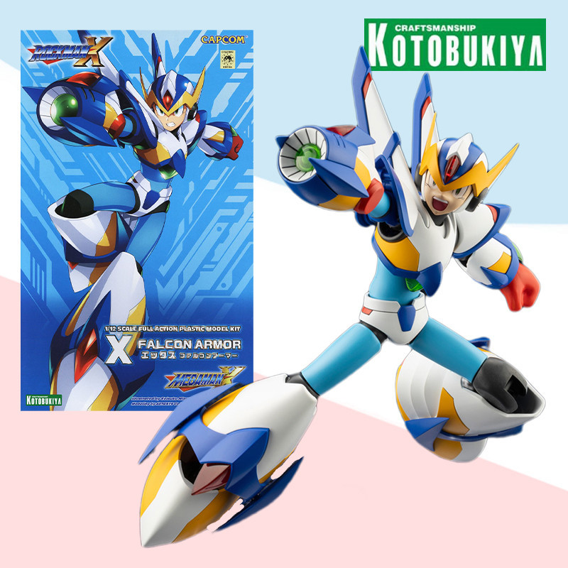 Kotobukiya ROCKMAN MEGAMAN X FALCON ARMOR NON Escala De Ação Completa ...