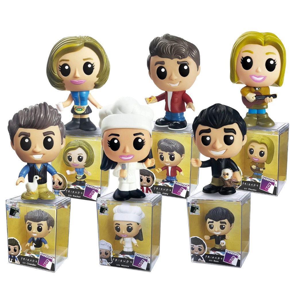 Kit Fandom Box Bonecos Friends Licenciado Lider | Shopee Brasil