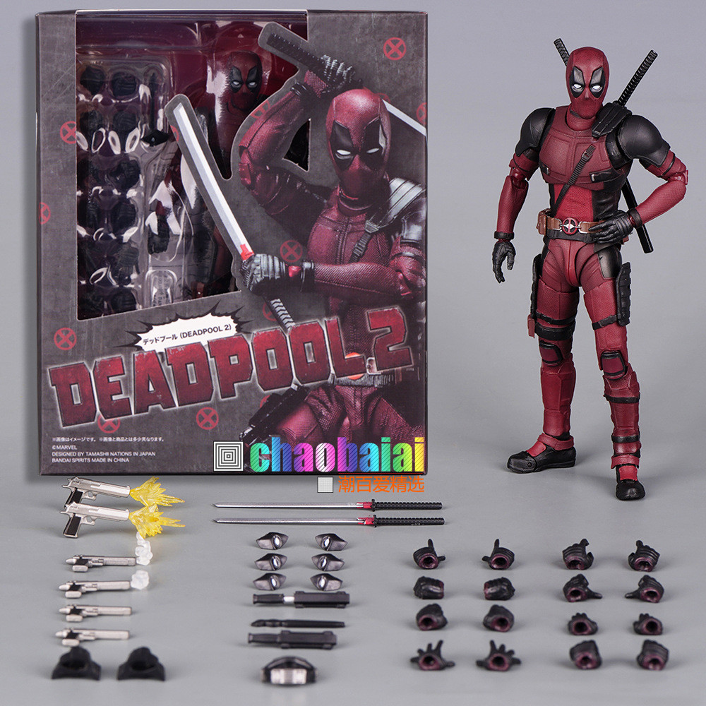 Boneco SHF DEADPOOL 2 Articulado + Acessorios Action Figure Classico ...
