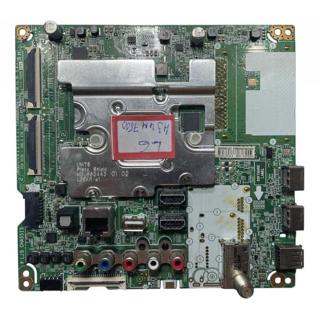 Placa Principal Tv LG 43um7500 Eax68253604 (1.0) | Shopee Brasil
