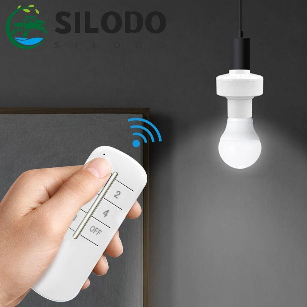 Bases De Lâmpadas SILODO Luzes Sem Fio WiFi LED Sala De Estar Para De ...