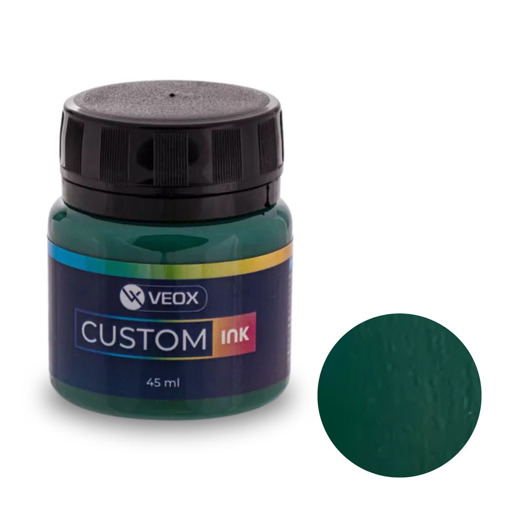 Tinta Verde Abacate P/ Customização Custom Ink Veox 45 ml | Shopee Brasil