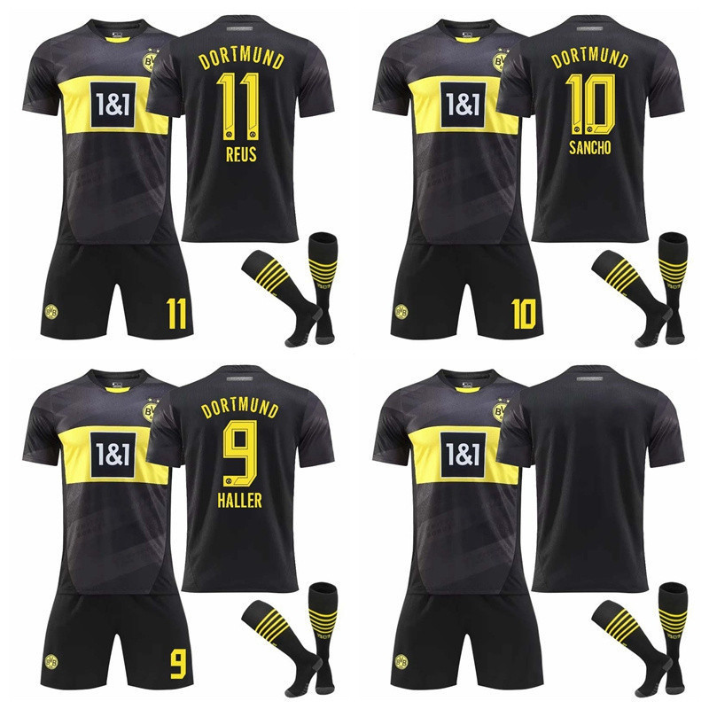 2024-25 Borussia Dortmund Off Season Futebol Adulto Crianças Jersey Kit ...