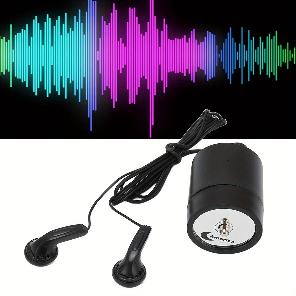 Através Do Microfone De Parede Amplificador Detector De Escuta De Voz ...