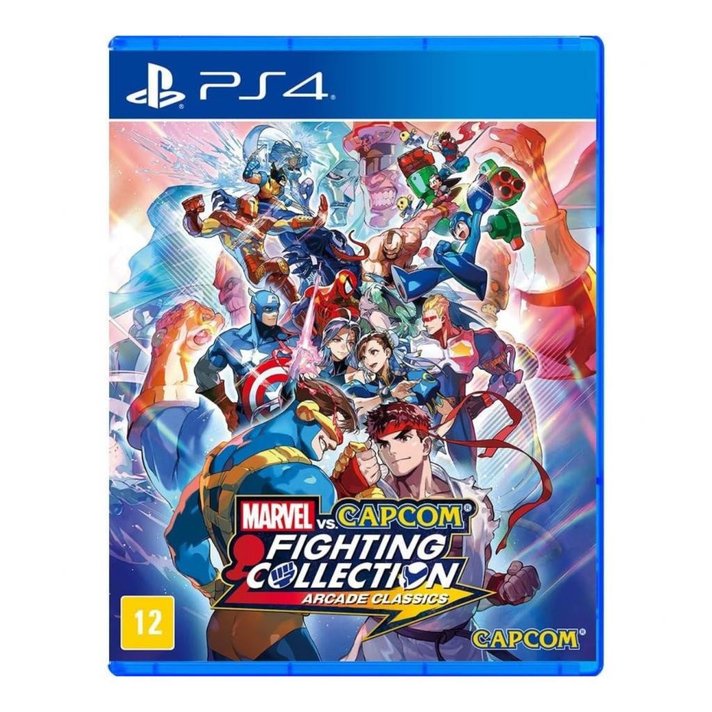 Marvel vs Capcom Fighting Collection Arcade Classics - PS4 | Shopee Brasil