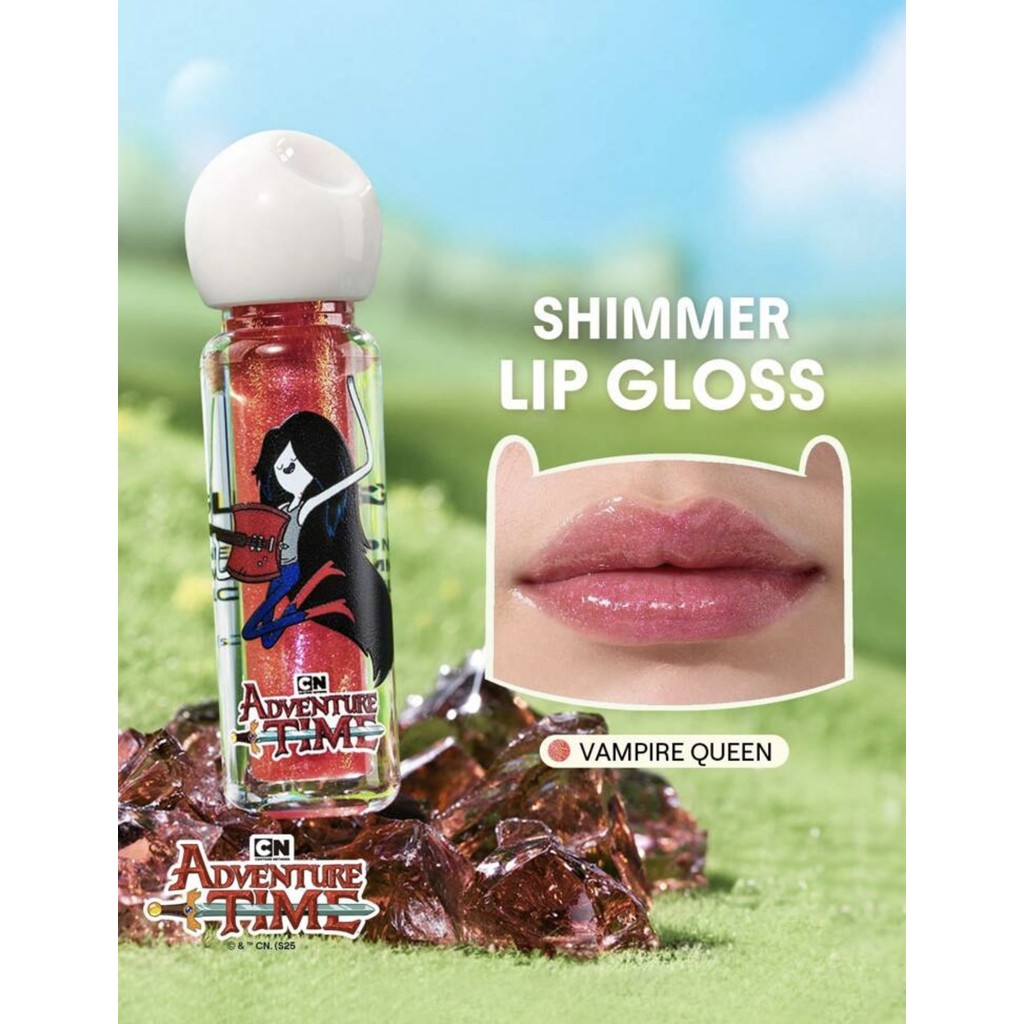 Sheglam Lip Gloss Shimmer da Coleção Adventure Time | Shopee Brasil