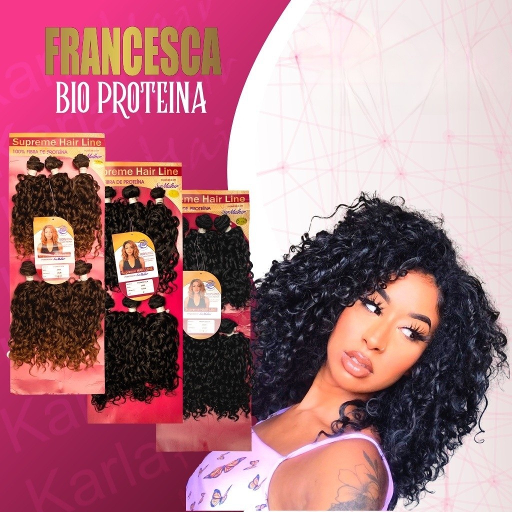 Cabelo Bio Proteína FRANCESCA - Bio Fibra - Bio Orgânico - Ser Mulher ...