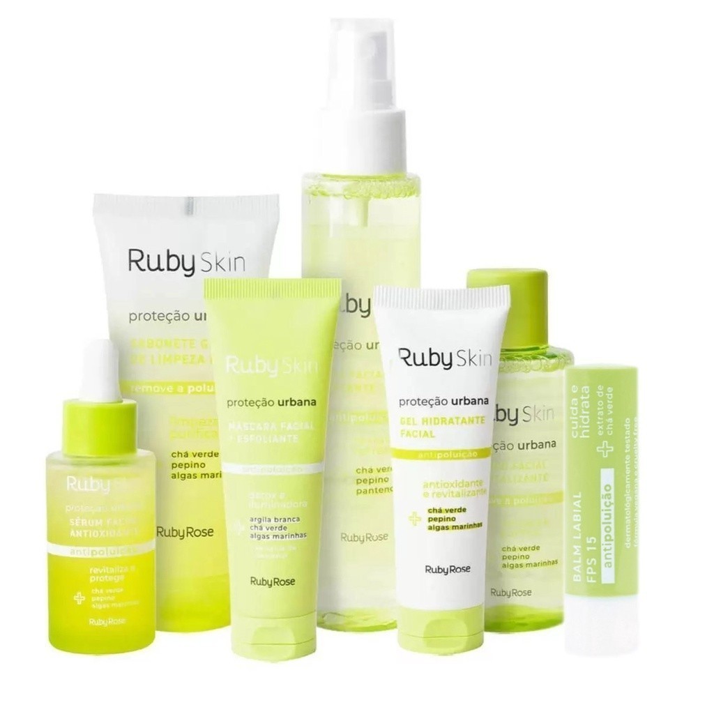 Linha Ruby Skin Proteção Urbana - Ruby Rose Anti Poluição | Shopee Brasil