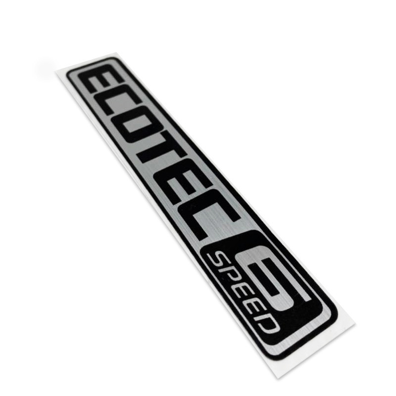 Emblema Ecotec 6 Speed S10 2015/ Adesivo Tampa Traseira Genérico ...