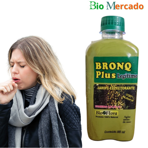 KIT 12 Xarope Bronq Plus 300ml Bio Flora - Xarope ORIGINAL | Shopee Brasil