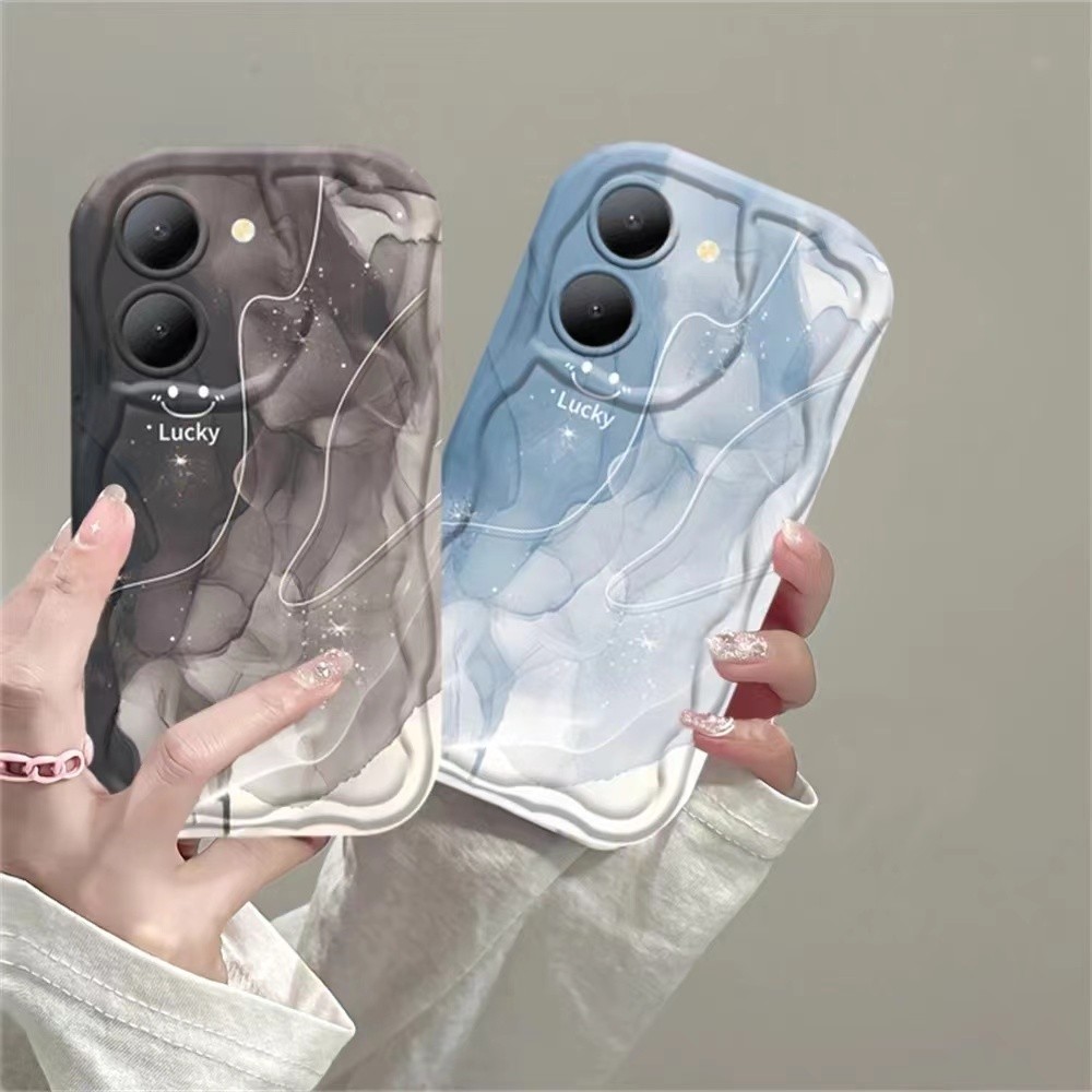 Caixa de Telefone IPhone 11 12 Pro Max com Aba de Onda Desenho da Vague ...