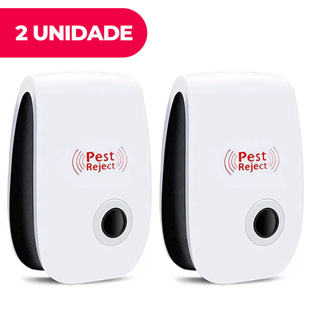 Repelente Eletrônico Ultrassônico Espanta Ratos E Insetos | Shopee Brasil