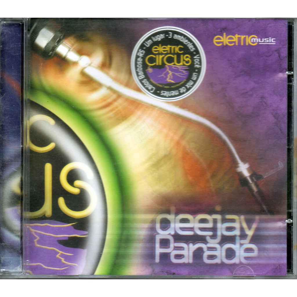 Cd Eletric Circus Deejay Parade | Shopee Brasil