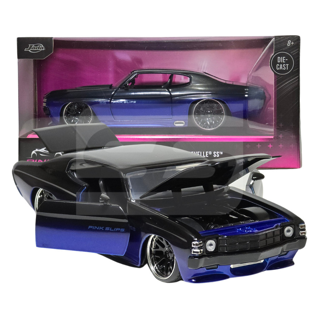 Miniatura Chevrolet Chevelle SS 1971 1/24 Jada Pink Slips | Shopee Brasil