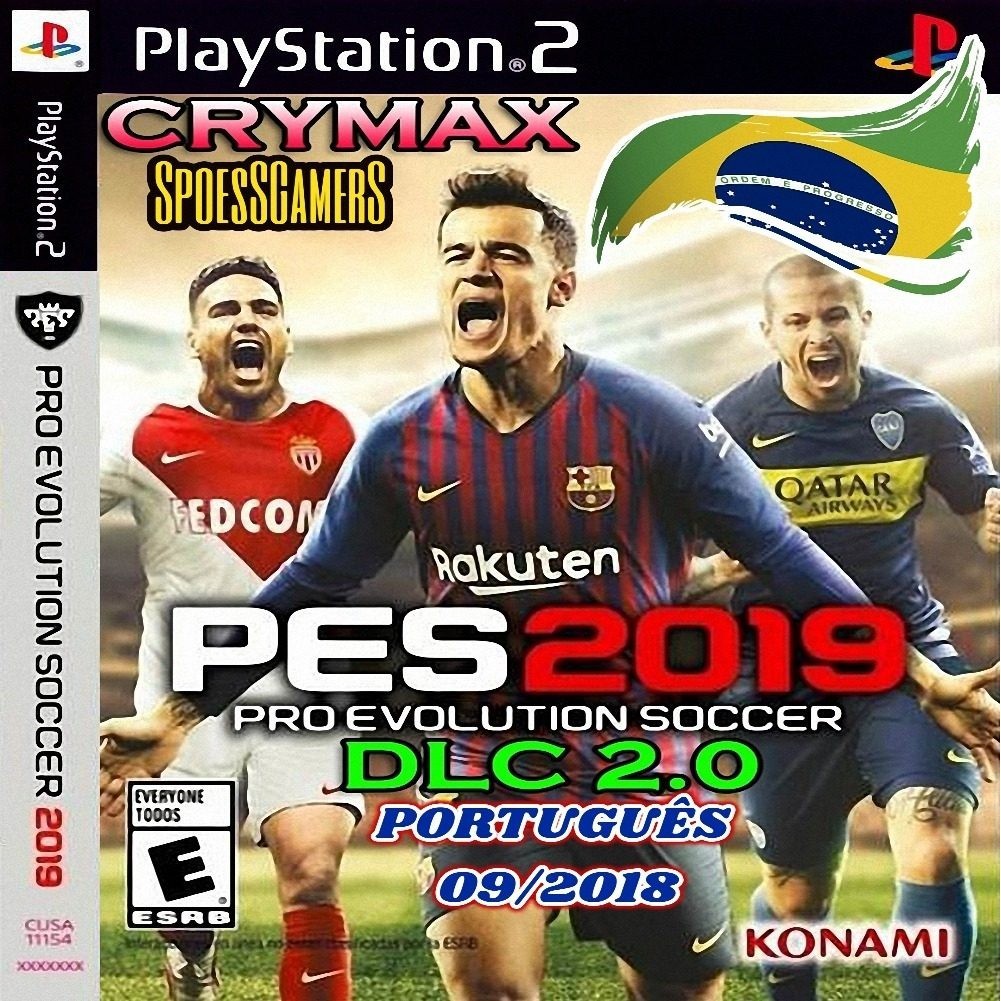 Pes 2019 Dlc Beta 2 Portugues 09/2018 Ps2 Patch | Shopee Brasil