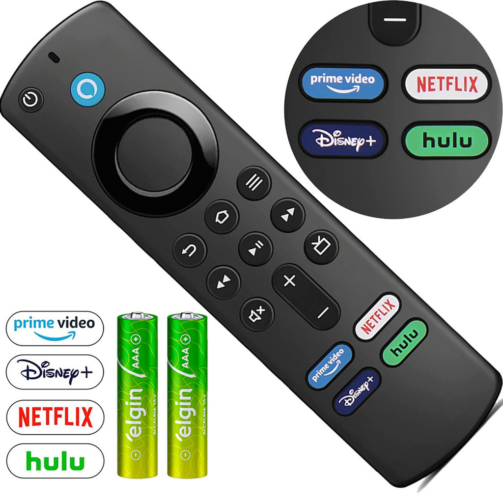Controle Remoto Com Voz Para Amazon Fire Stick Tv Fire Stick 4k ...
