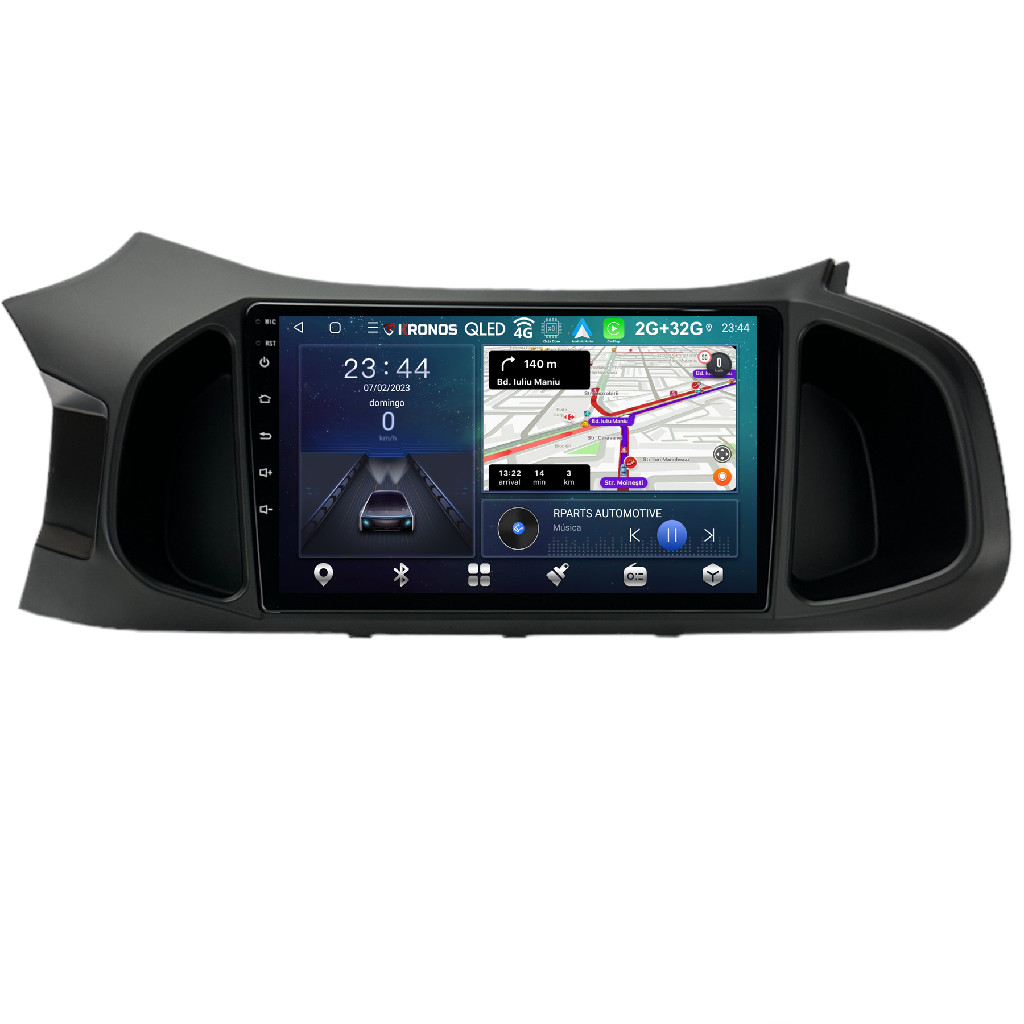 Kit Multimidia Kronos 9 Polegadas GM Onix 2012 a 2019 Octa Core 2GB 32GB 4G | Shopee Brasil