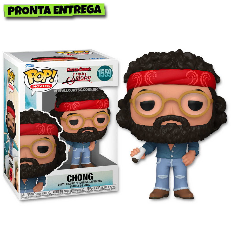 Funko Pop! Cheech & Chong: Up in Smoke - Chong 1559 | Shopee Brasil
