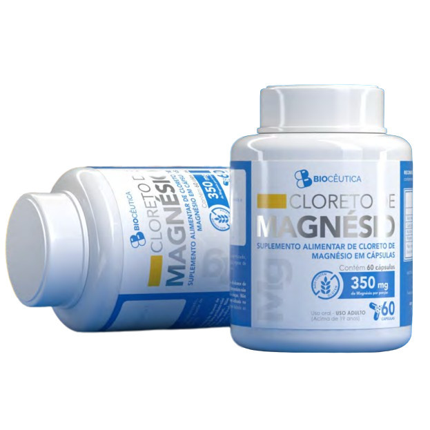 Cloreto de Magnésio Suplemento Alimentar 60 Capsulas Biocêutica | Shopee Brasil