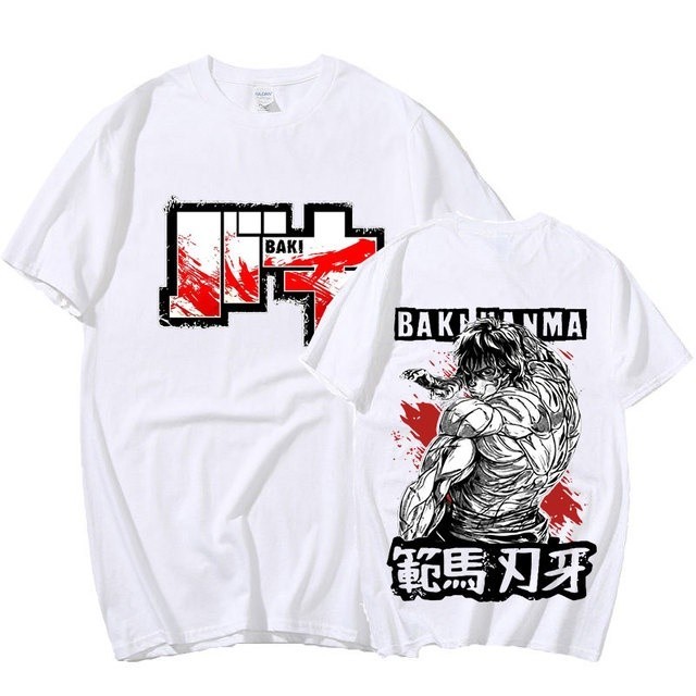 Camiseta Baki the Grappler Moda Anime Manga LANÇAMENTO 2024 | Shopee Brasil