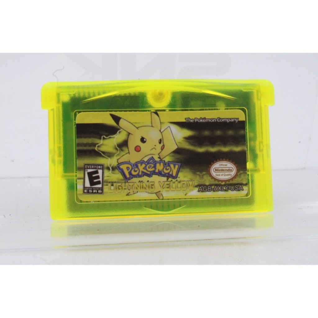 JOGO GBA - POKÉMON LIGHTNING YELLOW (1) | Shopee Brasil