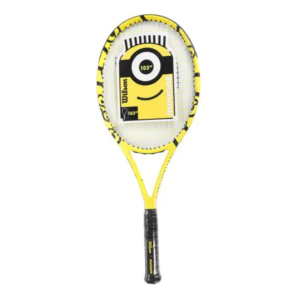 Raquete Tênis Wilson Minions 103 | Shopee Brasil