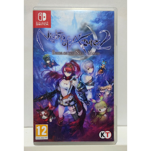 Nights Of Azure 2 Bride Of The New Moon - Nintendo Switch - Semi-Novo ...