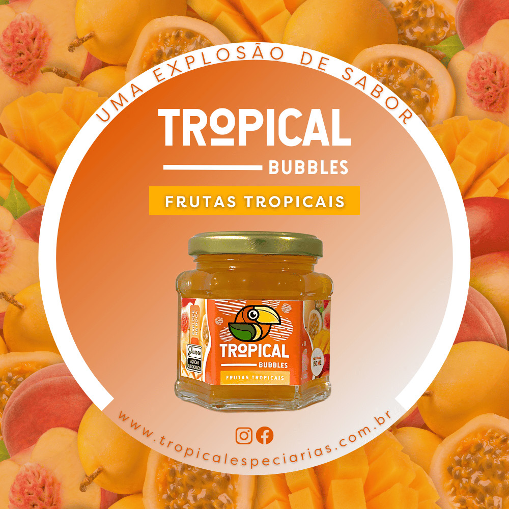 Tropical Bubbles - Frutas Tropicais 150ml (Edição Especial) | Shopee Brasil