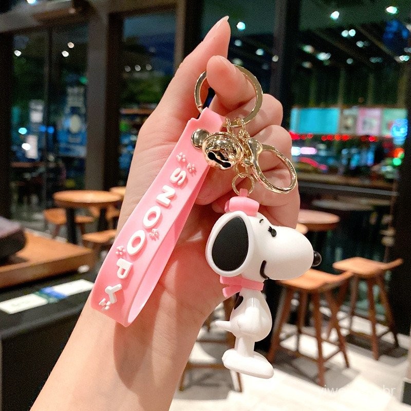 Chaveiro de Carro Animado Snoopy Charlie | Shopee Brasil
