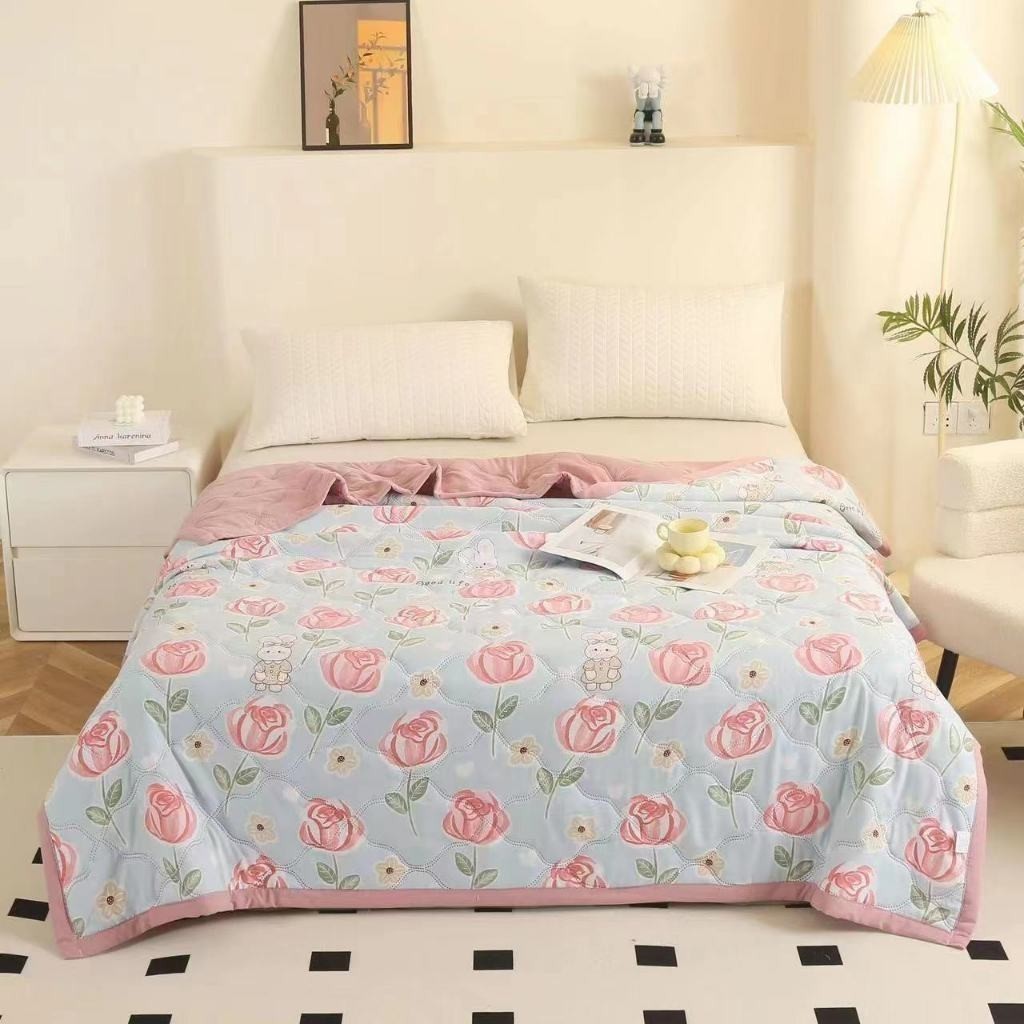 Colcha de ar condicionado de verão colcha lavável à máquina--180CM ...