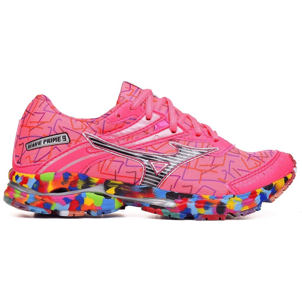 Tenis Colorido Academia Caminhada Feminino Exclusivo Black Friday ...