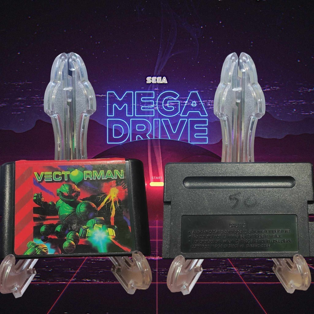 Jogo Vectorman Mega Drive Importada chipada ,Game,Fita,Cartucho ...