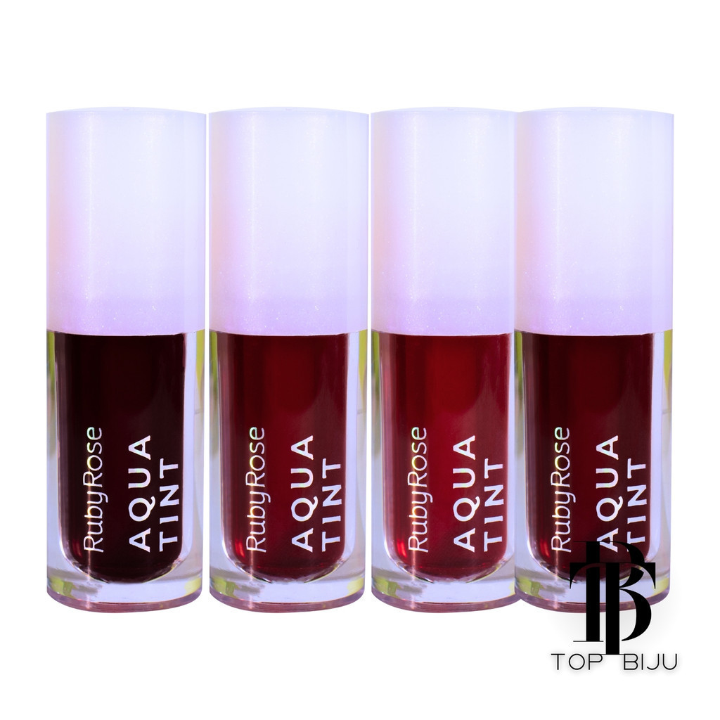 Aqua Tint Lip Tint Labial Batom Tinta 24h - Ruby Rose | Shopee Brasil
