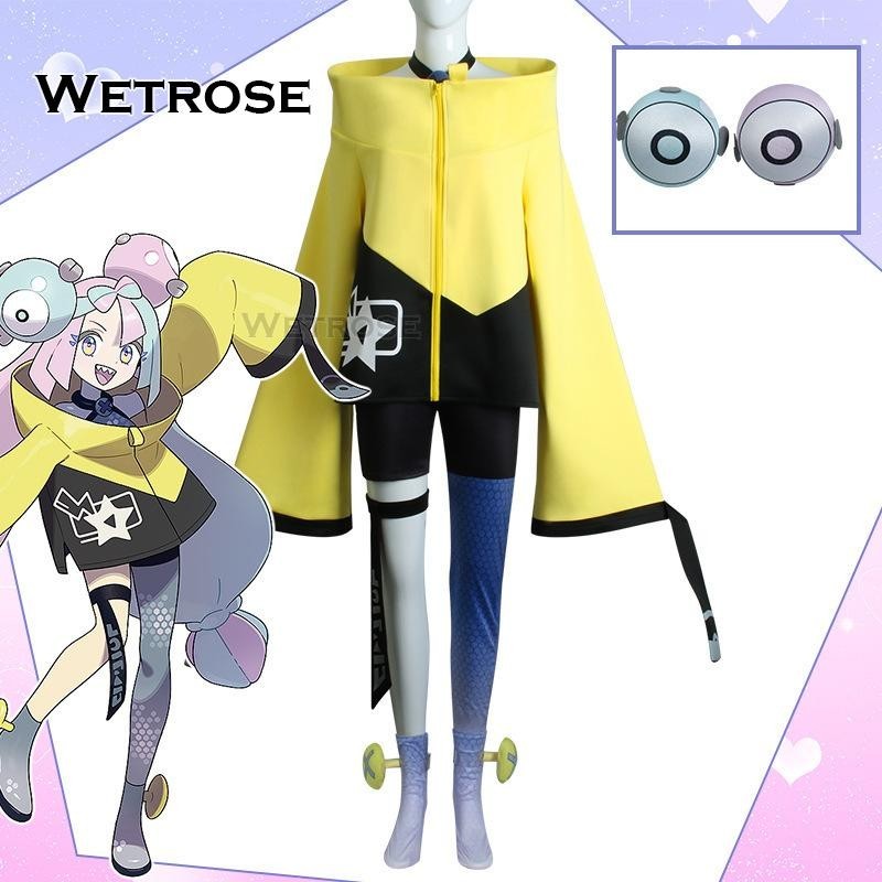 [Wetrose] Pokemon Scarlet and Violet Lono Anime Game Cosplay Costume ...