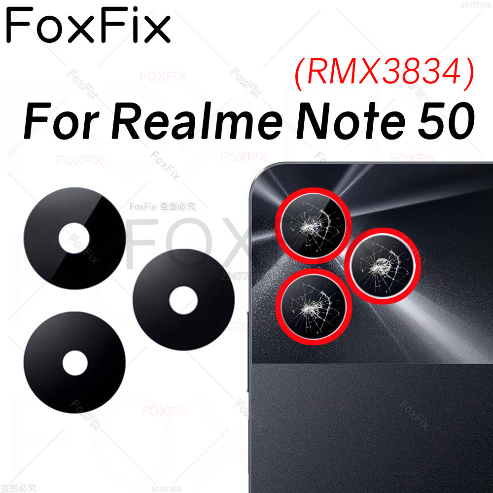 Lente Traseira Da Câmera Para Realme Note 50 RMX3834 Substituição Tampa ...