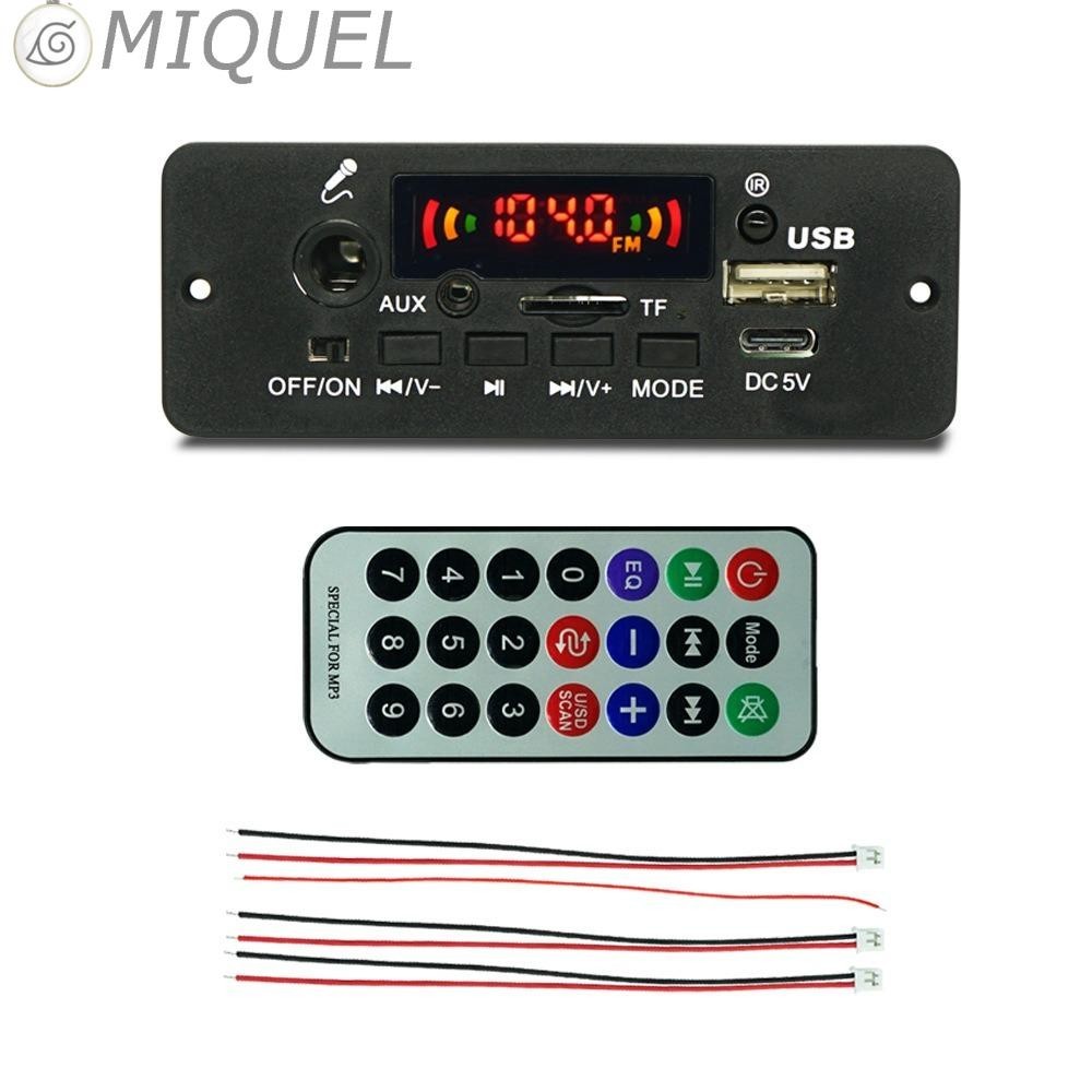 Placa Decodificadora MP3 MIQUEL 2 * 5W , Amplificador Dupla 2x5W , DC 3 ...