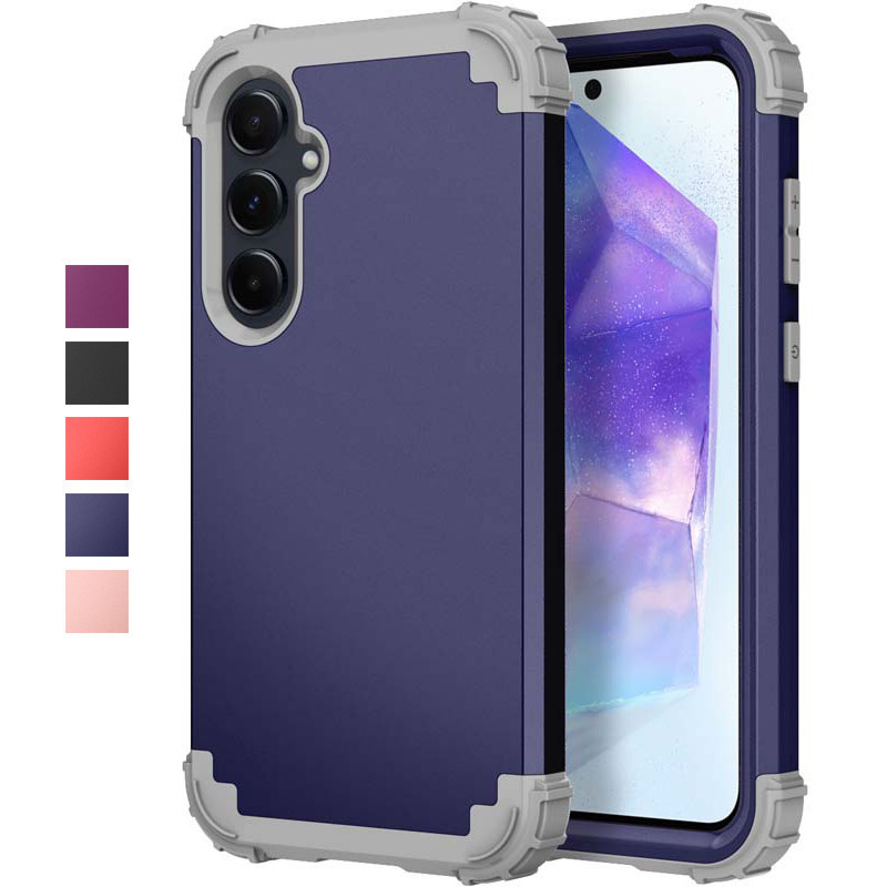 Capa À Prova De Choque Para Samsung Galaxy A55 5G , Protetora Resistente E De 3 Camadas A16/A35 ...