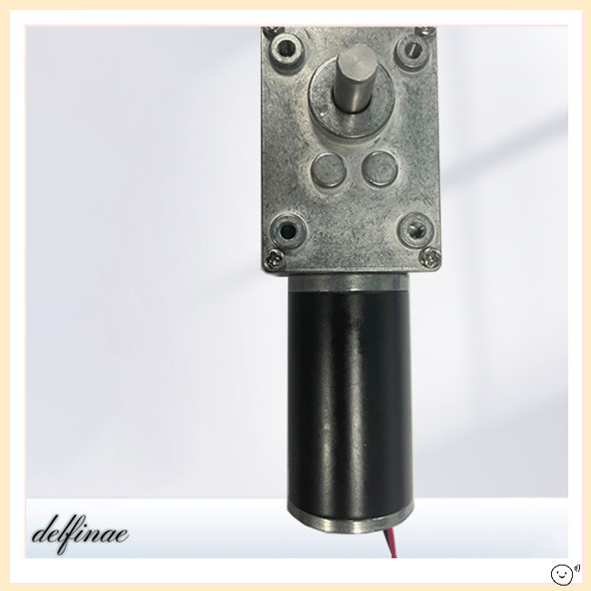 DELFINE Motor Cc De Alto Torque 12V Gerador De Engrenagens Mini DC DIY ...