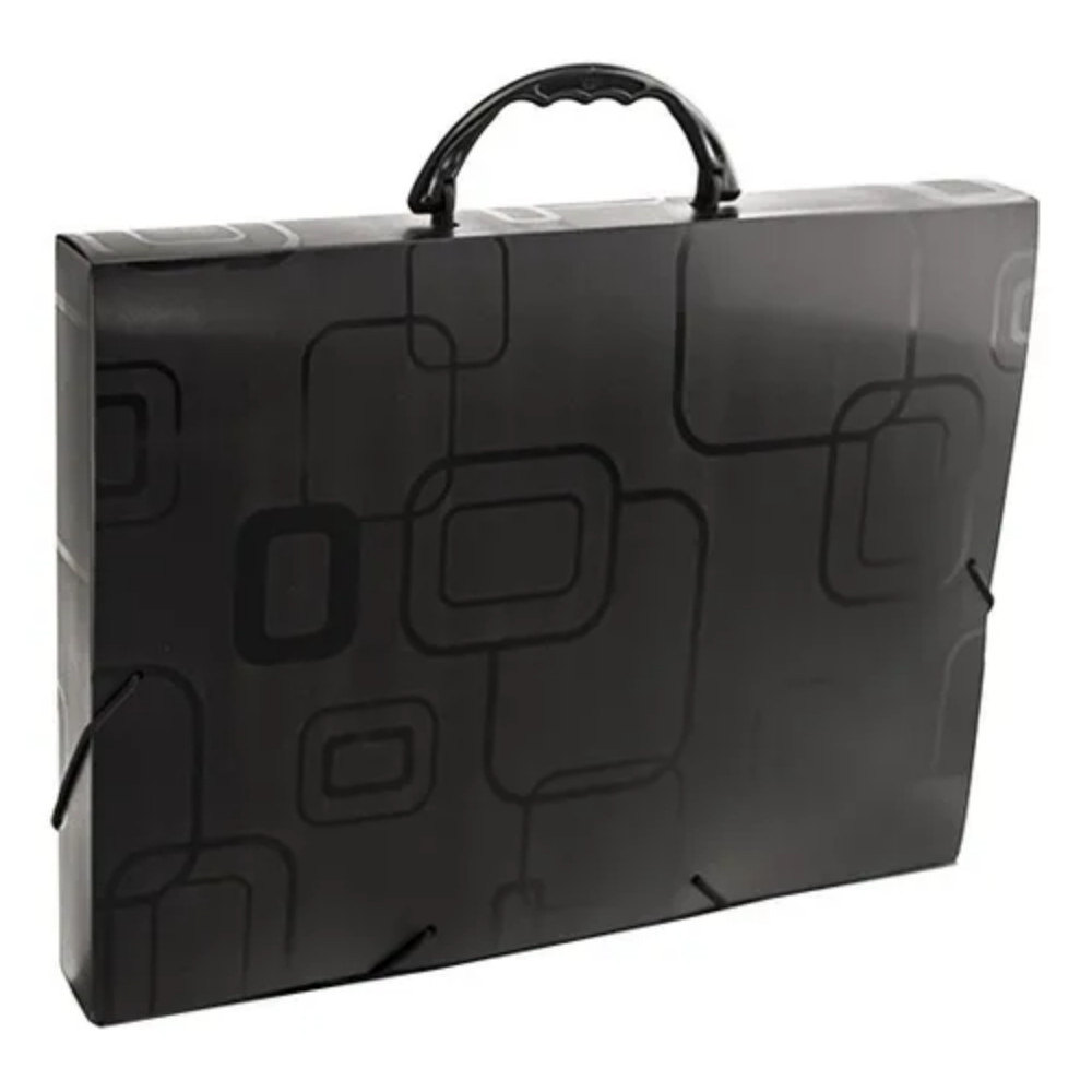 Maleta Ofício Dellofine Preto Com Alça 36x4,3x26cm | Shopee Brasil