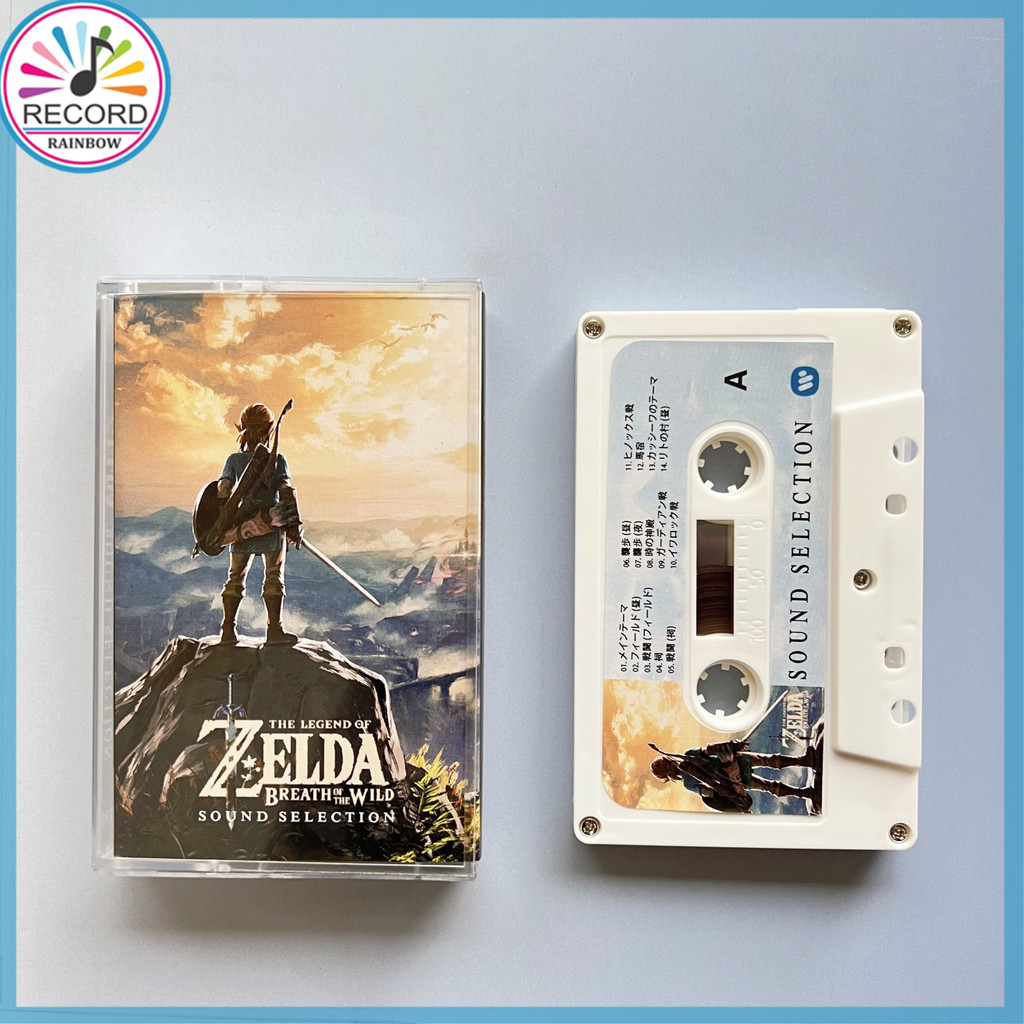 The Legend of Zelda: Breath of the Wild Sound Selection Fita K7 ...