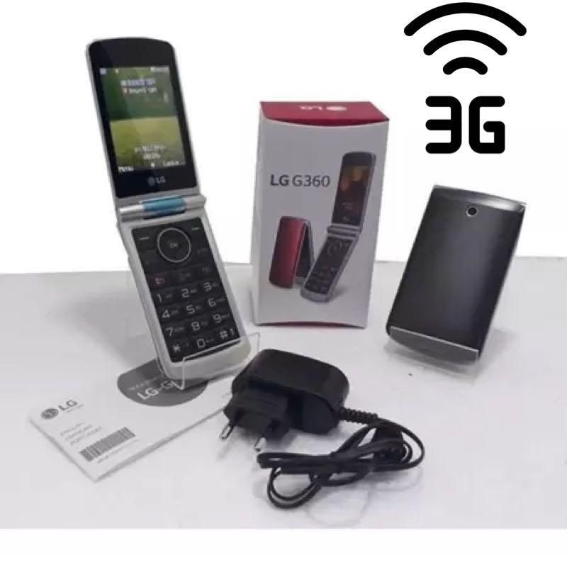 G360 FLIP 3G Celular LG Simples Para Idosos Ou Rural Dual Chip | Shopee ...