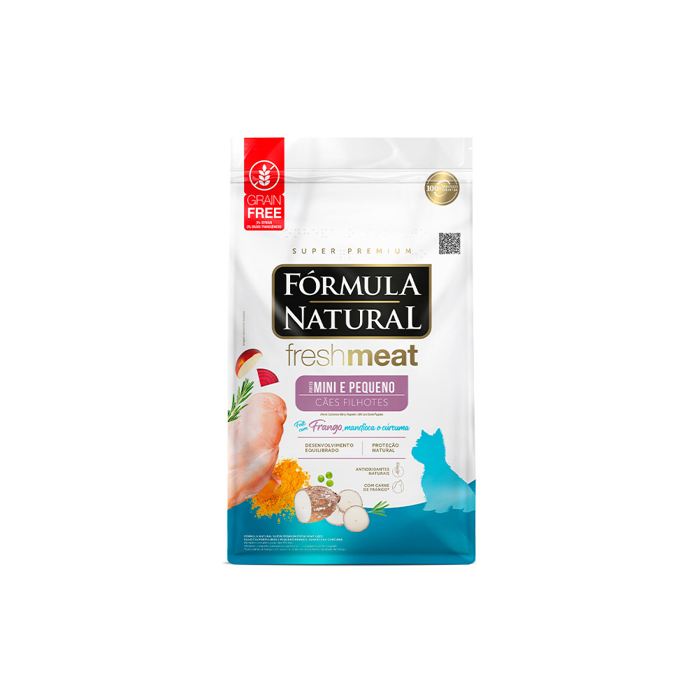 FORMULA NATURAL FRESH MEAT FILHOTE MINI PEQUENO 2,5KG | Shopee Brasil